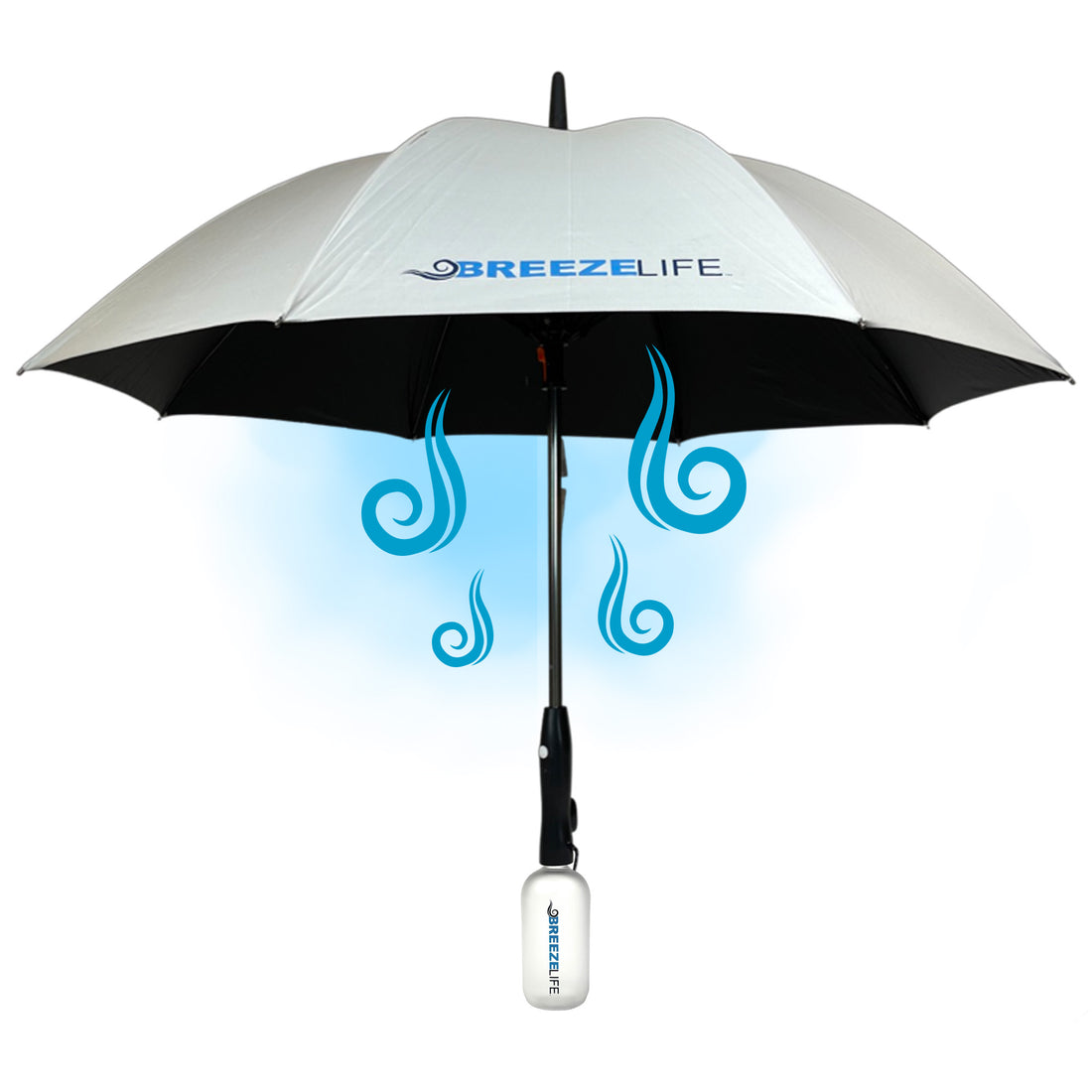 Original Misting Sun Umbrella with Fan – Breeze Life