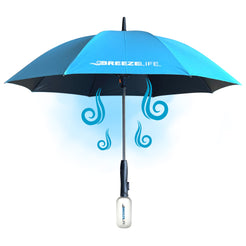 Original Misting Sun Umbrella with Fan – Breeze Life