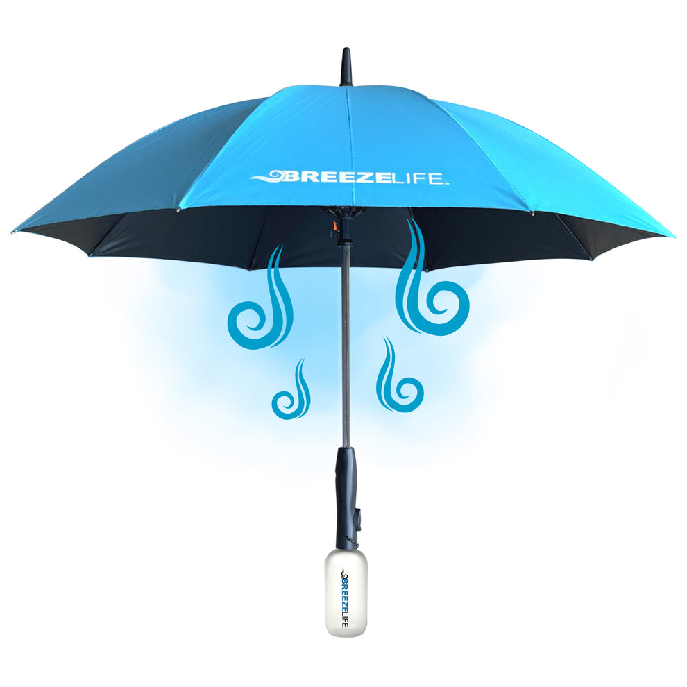 Original Misting Sun Umbrella with Fan – Breeze Life