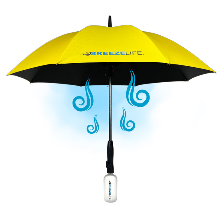 Original Misting Sun Umbrella with Fan – Breeze Life